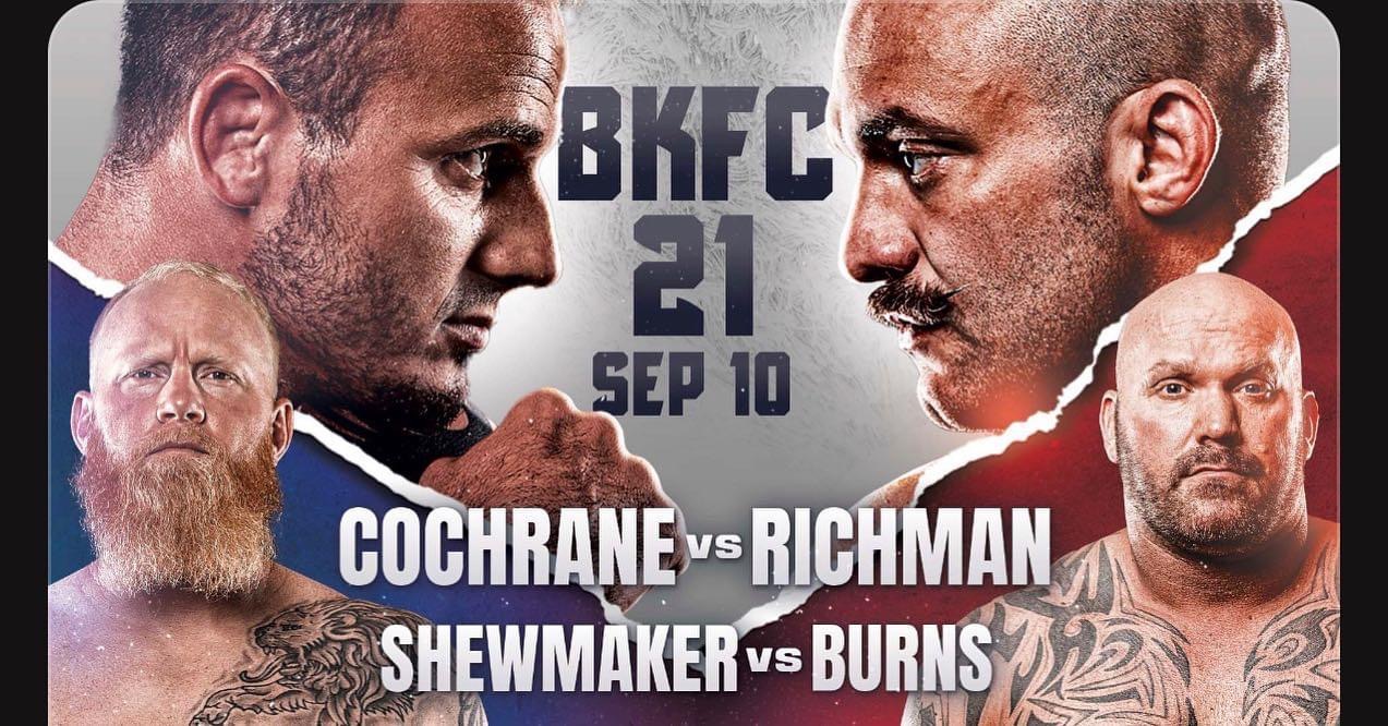 Mike Richman vs. Dakota Cochrane, Bare Knuckle Boxing PPV - MN Boxing ...