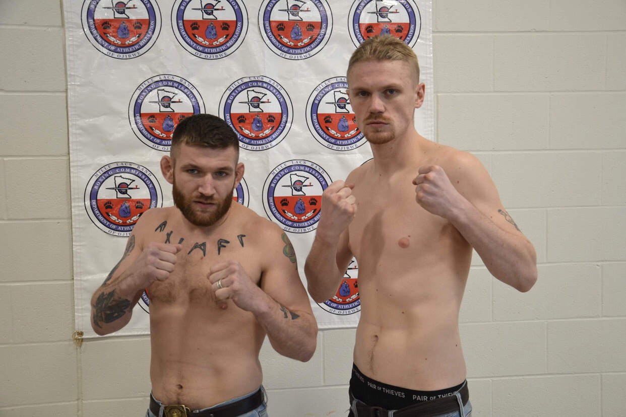 WEIGHTS FROM THE GRAND CASINO HINCKLEY - MN Boxing Events, Shows, News ...