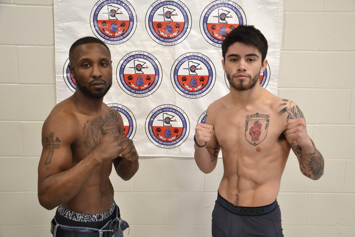WEIGHTS FROM THE GRAND CASINO HINCKLEY - MN Boxing Events, Shows, News ...