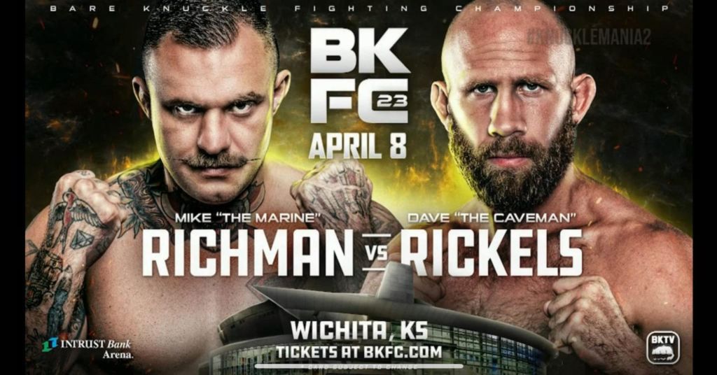 PRO: Mike Richman vs. Dave Rickels BKFC 23, Kansas PPV - MN Boxing ...