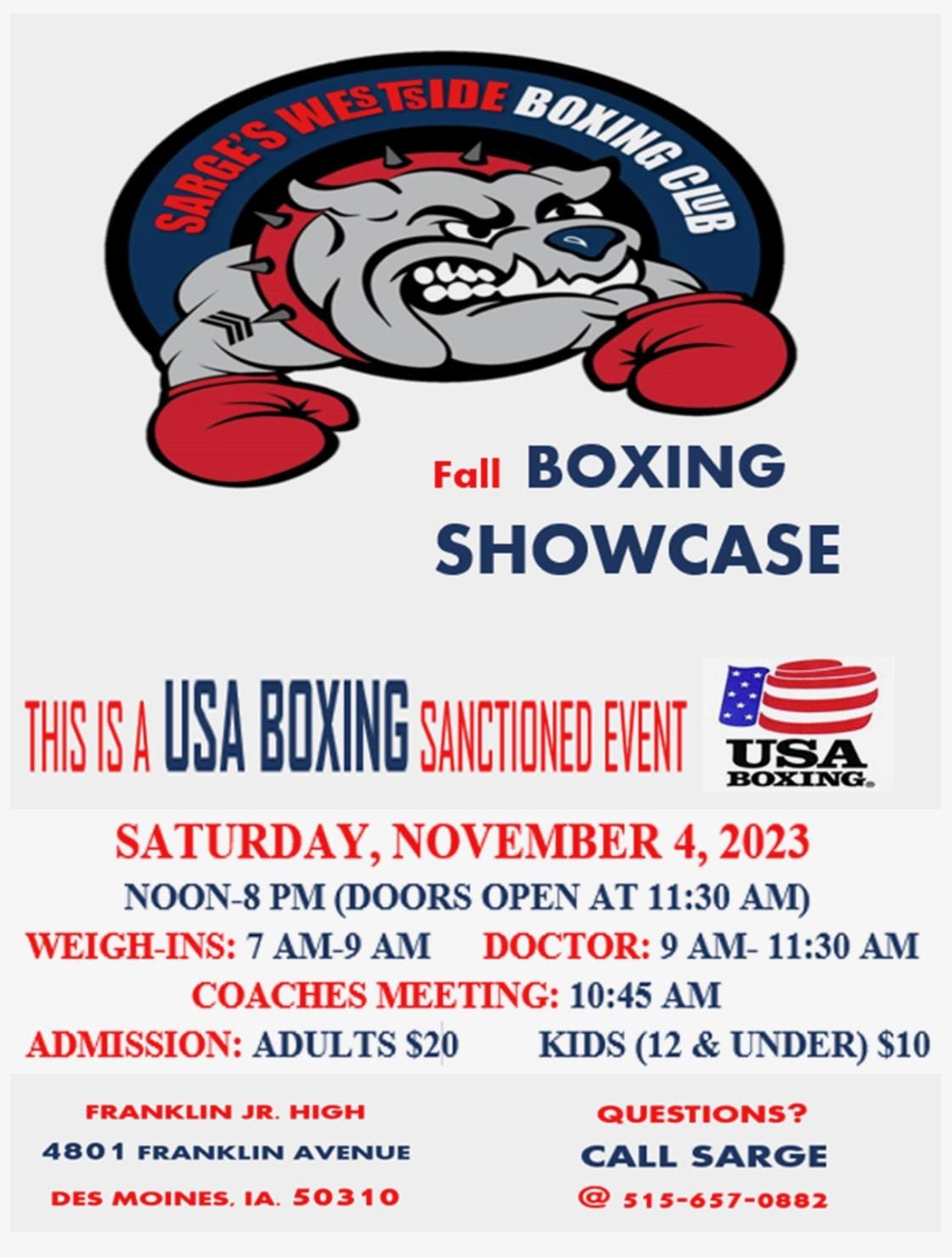 LUCY LANEY AND SIR BOXING AMATEUR'S COMPETE OUT OF STATE THIS SATURDAY ...