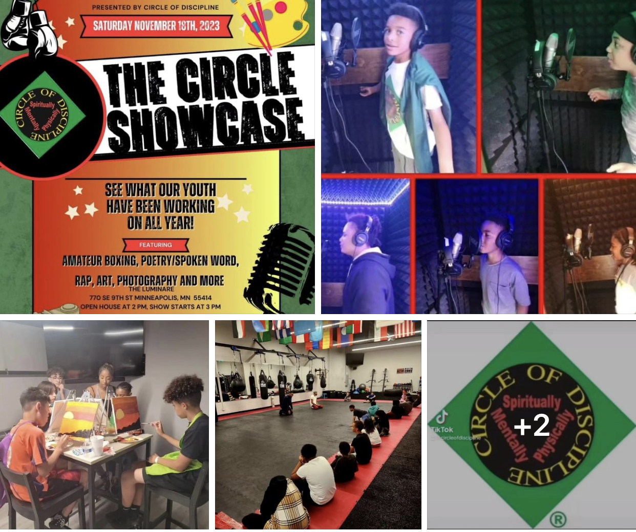 CIRCLE OF DISCIPLINE BOXING AND MORE SHOWCASE THIS SATURDAY - MN Boxing ...
