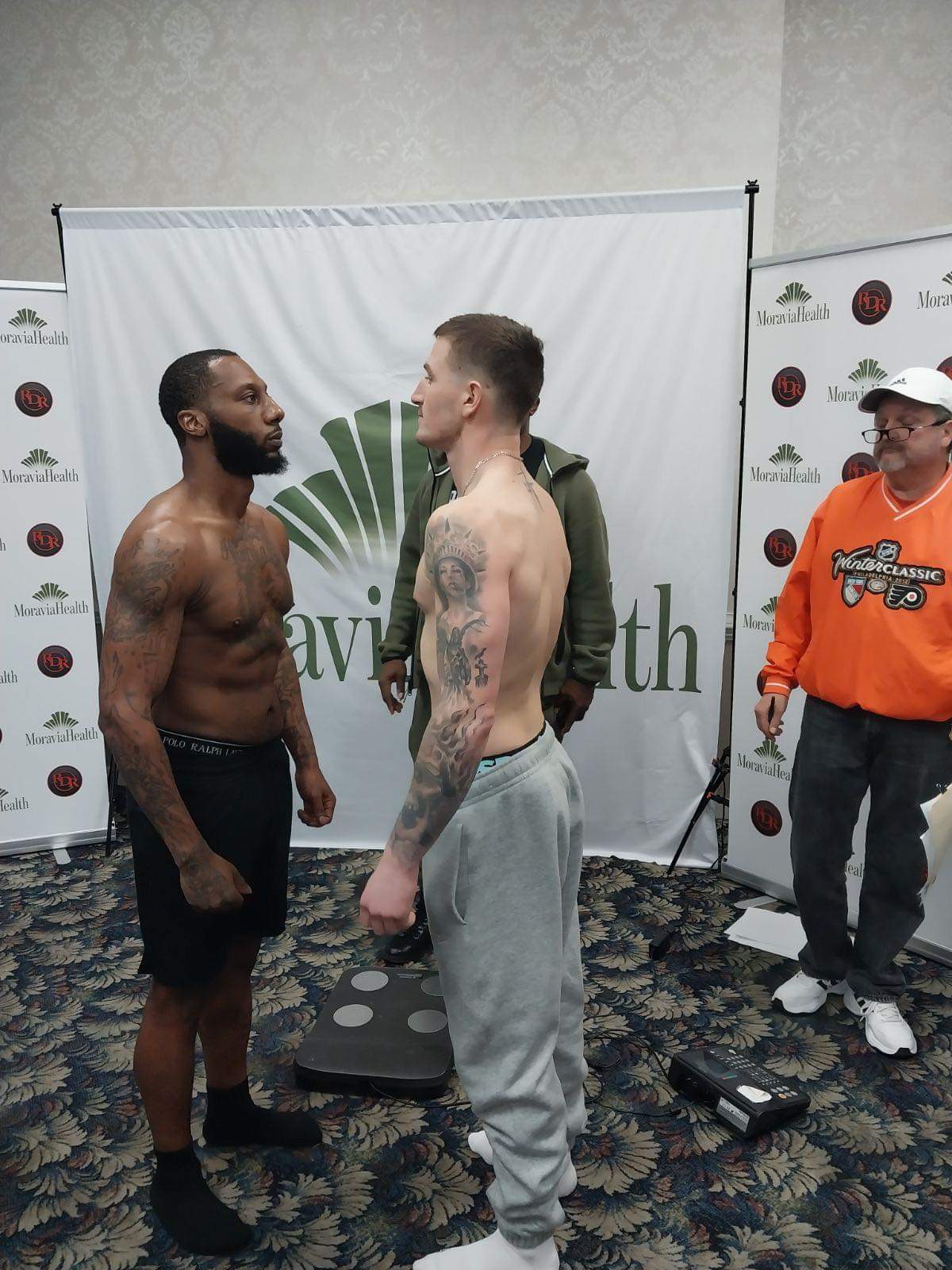WEIGHTS FROM HARRAH’S CASINO IN PHILADELPHIA, PENNSYLVANIA - MN Boxing ...