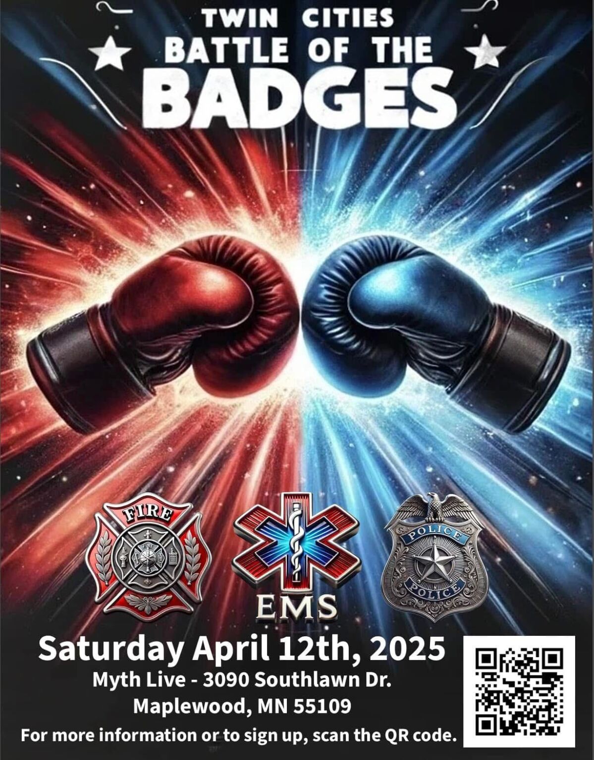 Battle of the Badges Returns April 12 at The Myth - MN Boxing Events ...